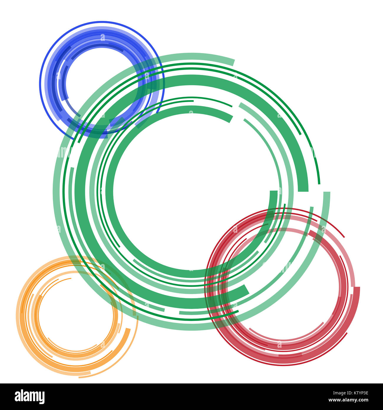 Circle Graphics art Stock Photo - Alamy