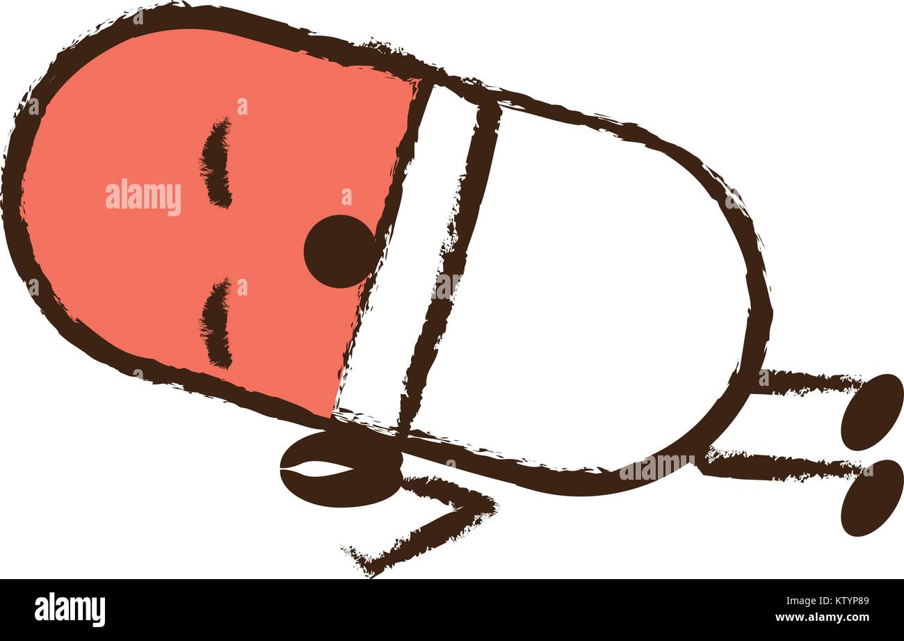 kawaii pill icon Stock Vector Image & Art - Alamy