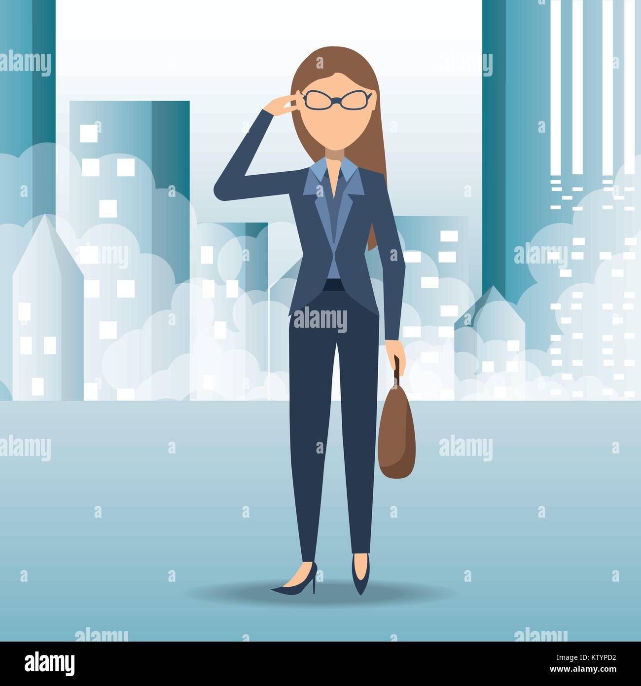 successful business woman cartoon Stock Vector Image & Art - Alamy