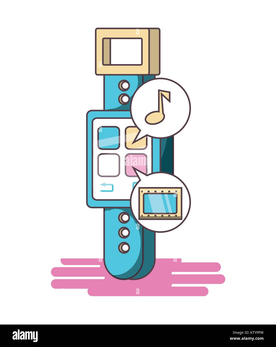 smart watch device display Stock Vector Image & Art - Alamy