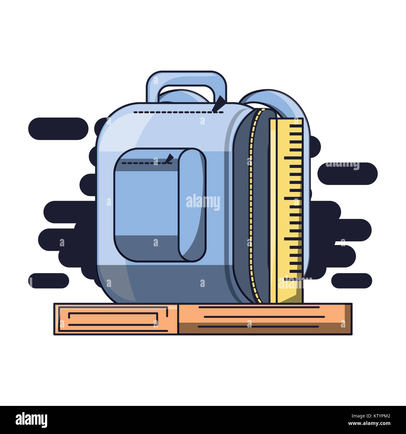 colorfull school backpack education concept Stock Vector Image & Art ...