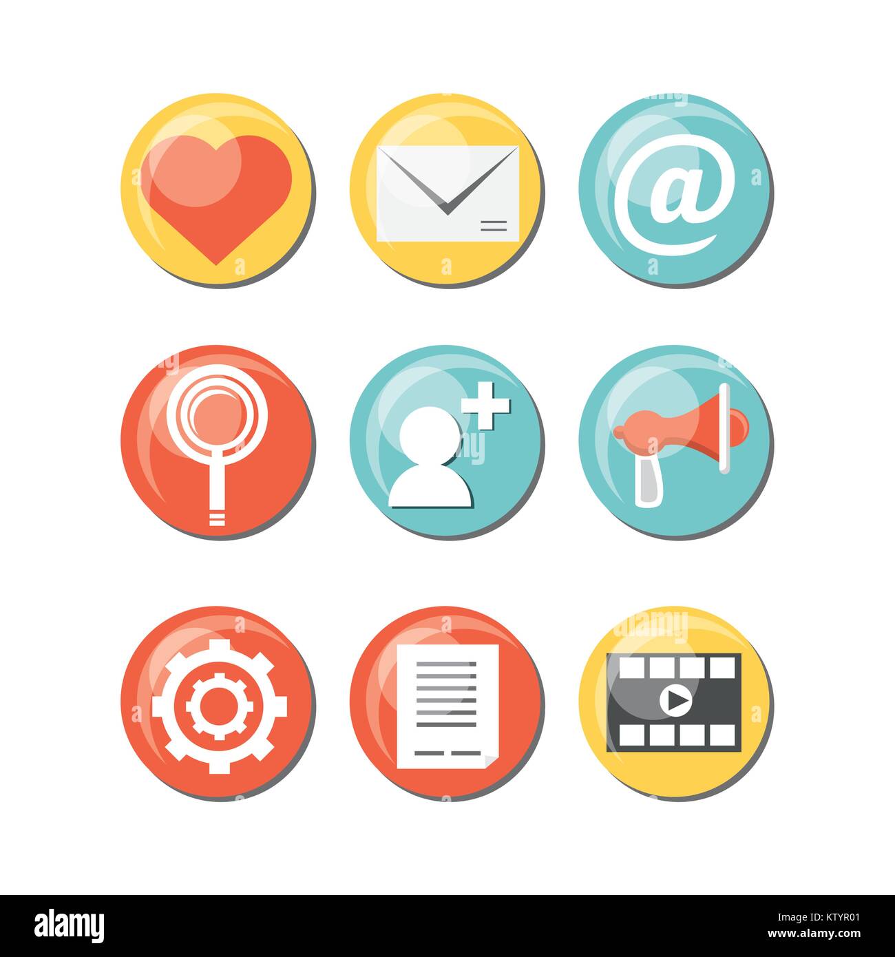 viral content design Stock Vector Image & Art - Alamy