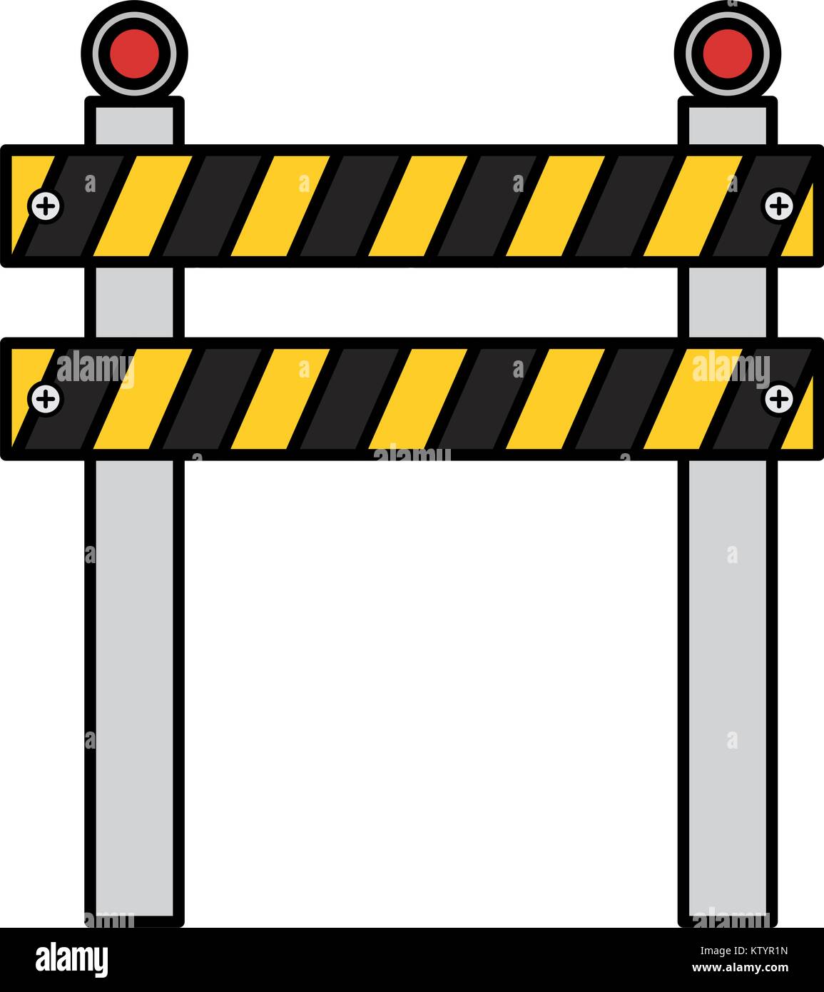 construction fence isolated icon Stock Vector Image & Art - Alamy