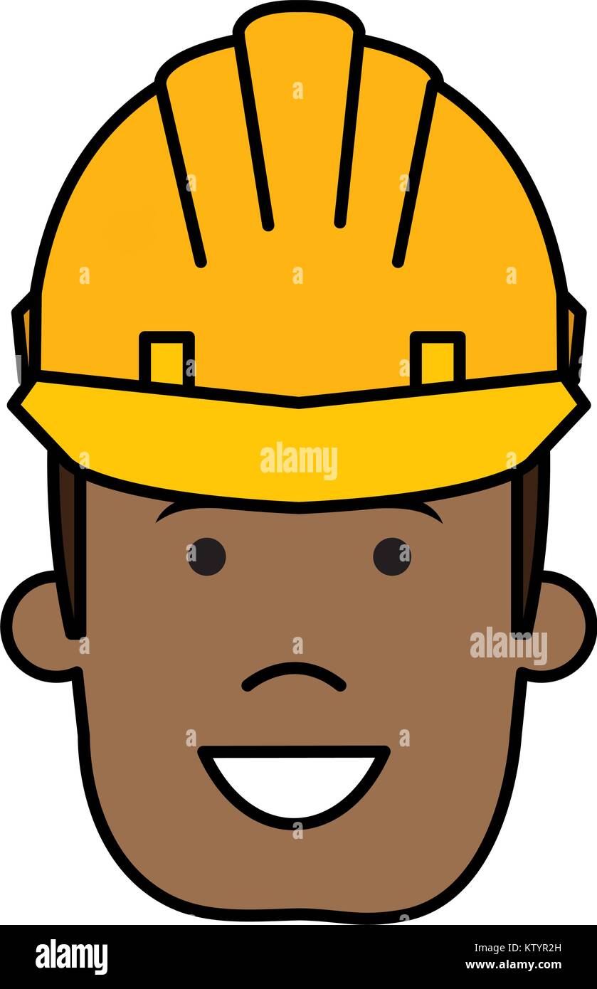 Foreman african worker Stock Vector Images - Alamy