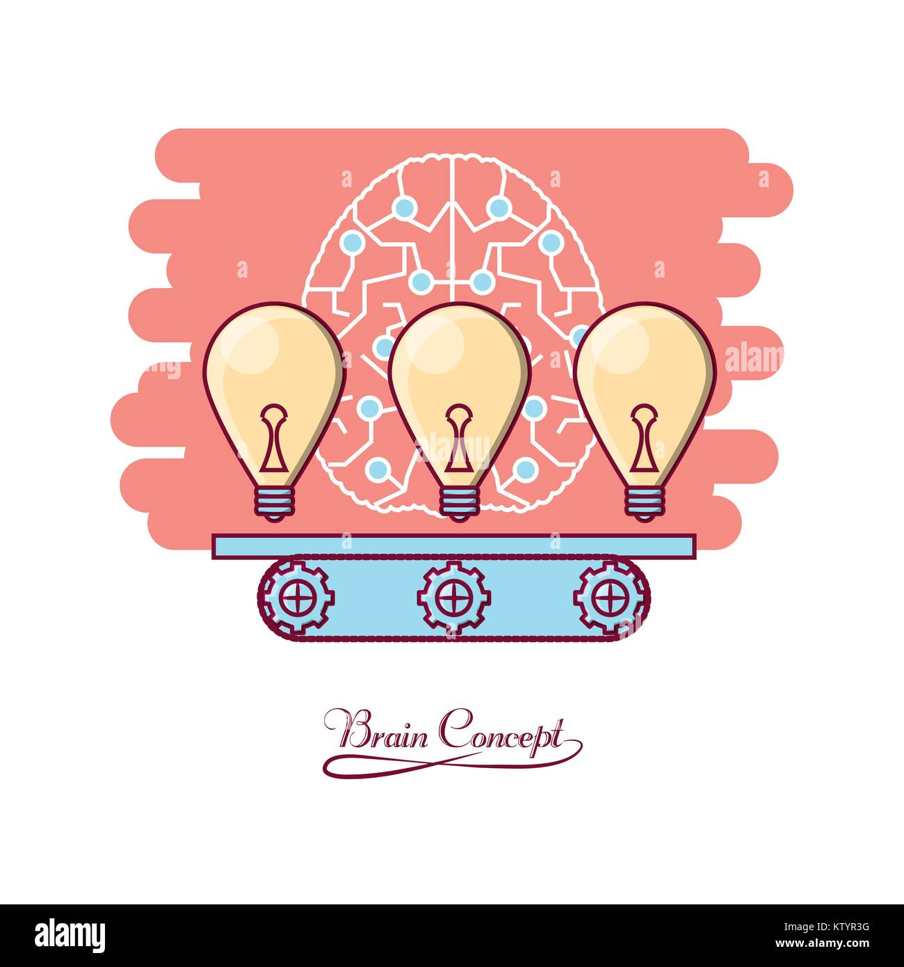 brain concept design Stock Vector Image & Art - Alamy