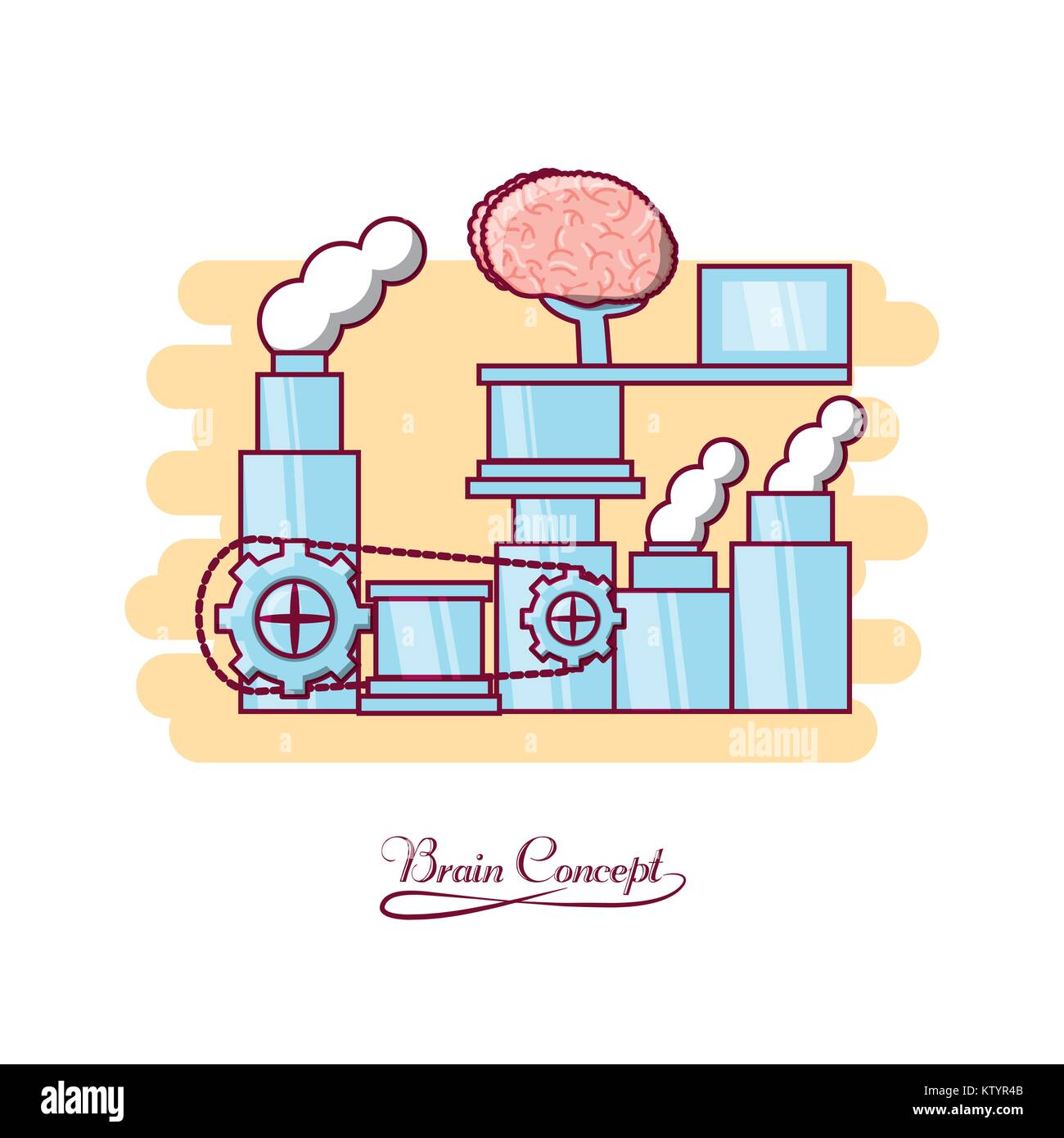 brain concept design Stock Vector Image & Art - Alamy