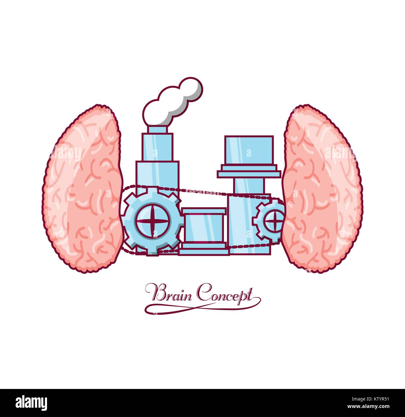 brain concept design Stock Vector Image & Art - Alamy