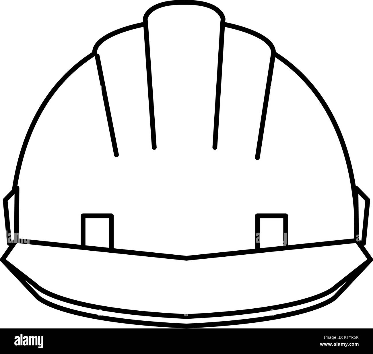 helmet construction isolated icon Stock Vector Image & Art - Alamy