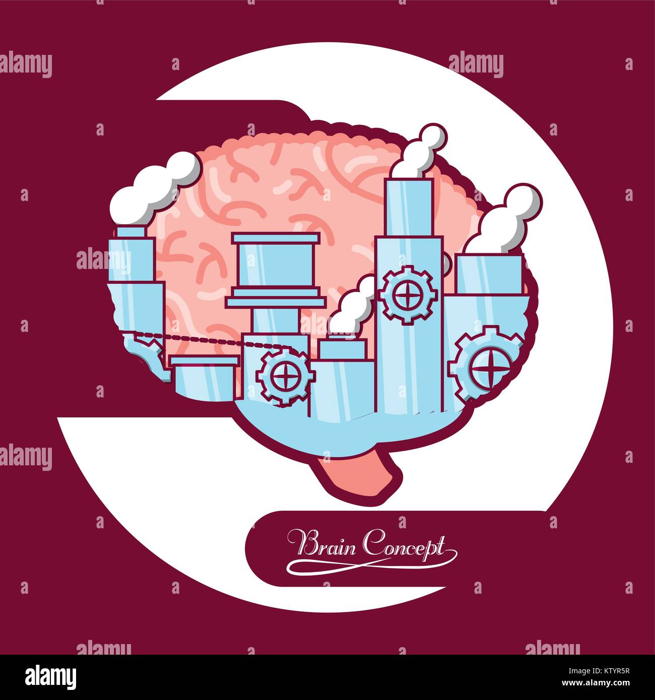 brain concept design Stock Vector Image & Art - Alamy