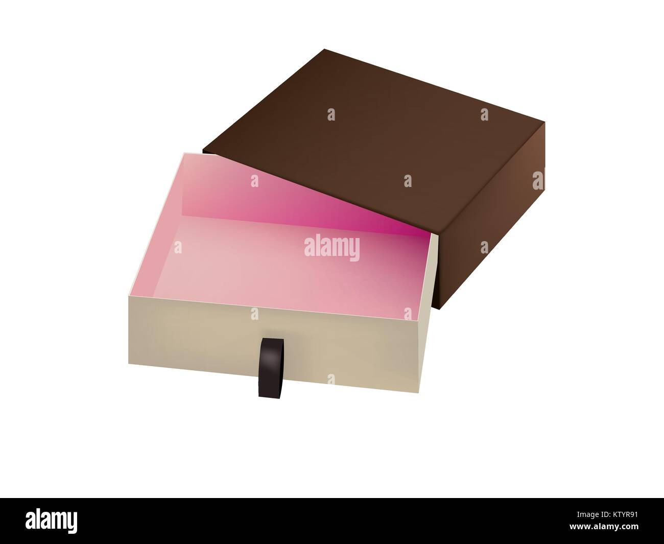 Plain white container square Stock Vector Images - Alamy