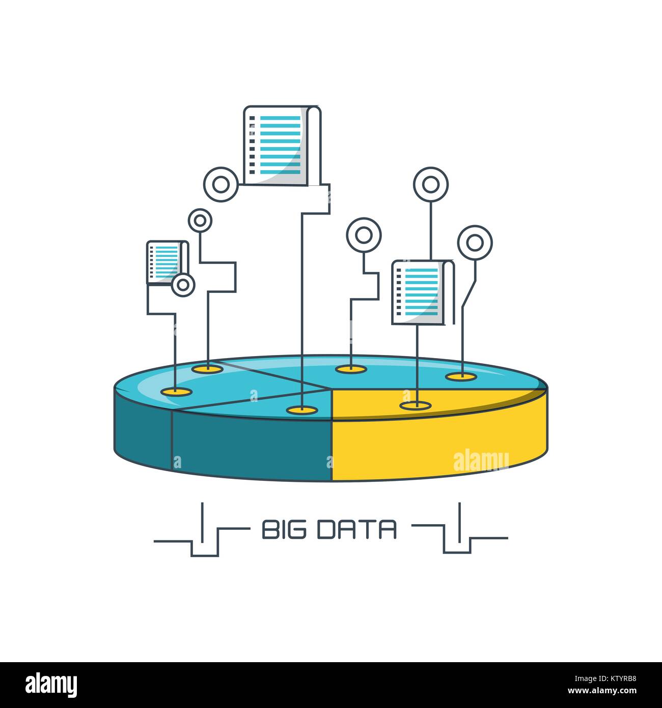 Big Data Design Stock Vector Image And Art Alamy