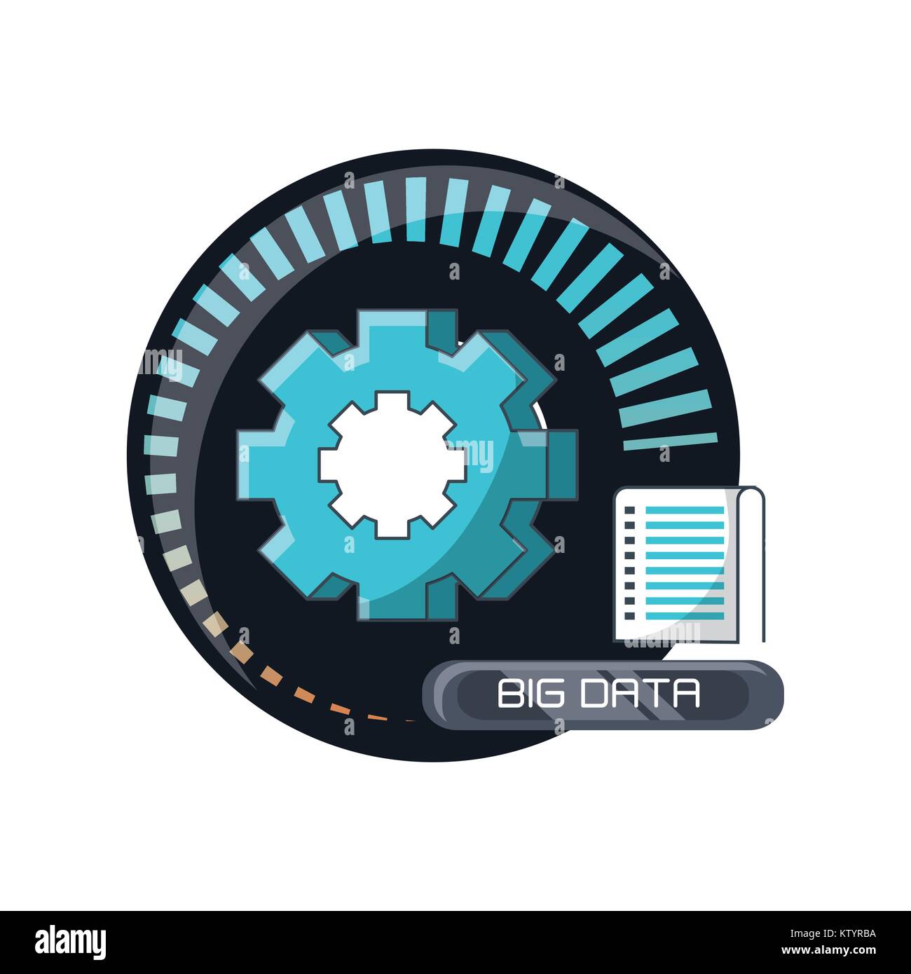 Big Data Design Stock Vector Image And Art Alamy