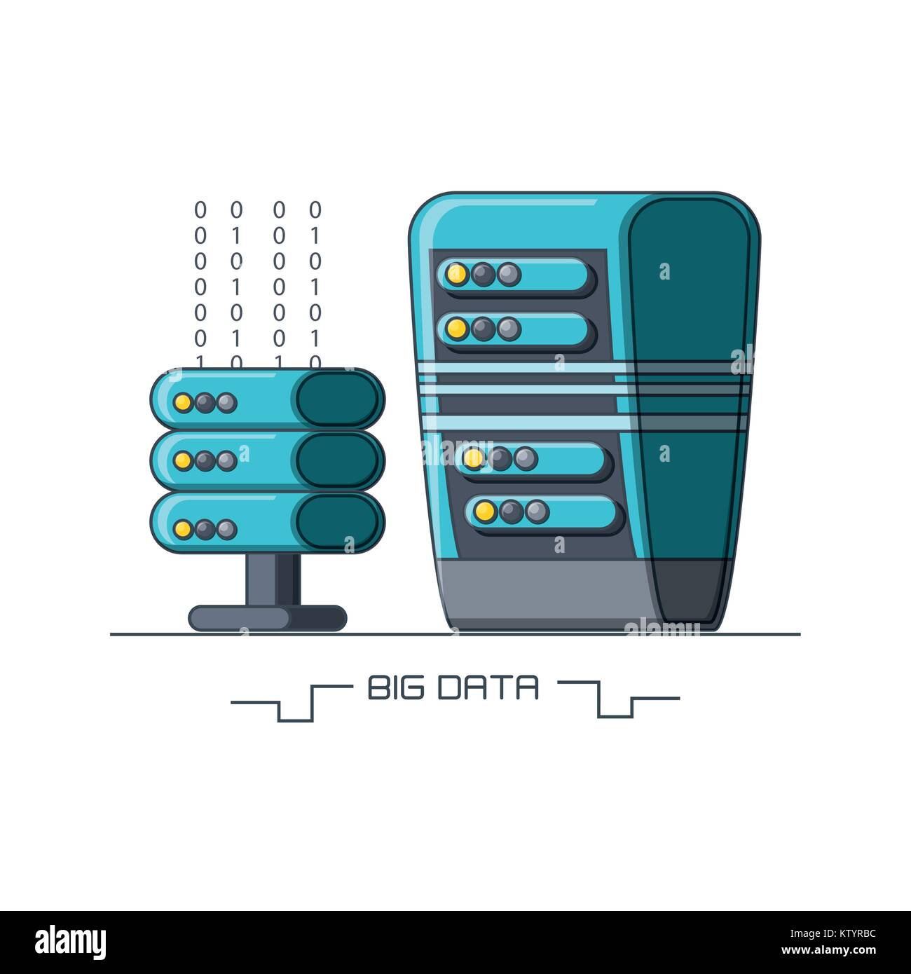 Big data design Stock Vector Image & Art - Alamy