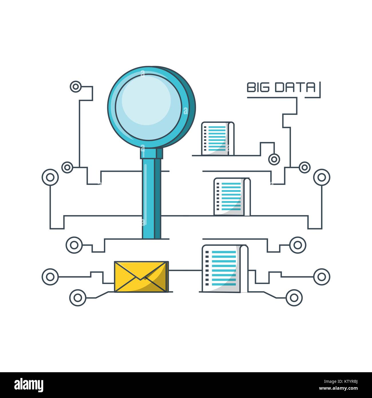 Big data design Stock Vector Image & Art - Alamy