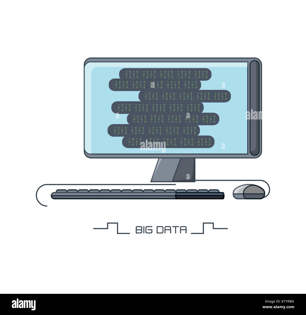 Big data design Stock Vector Image & Art - Alamy