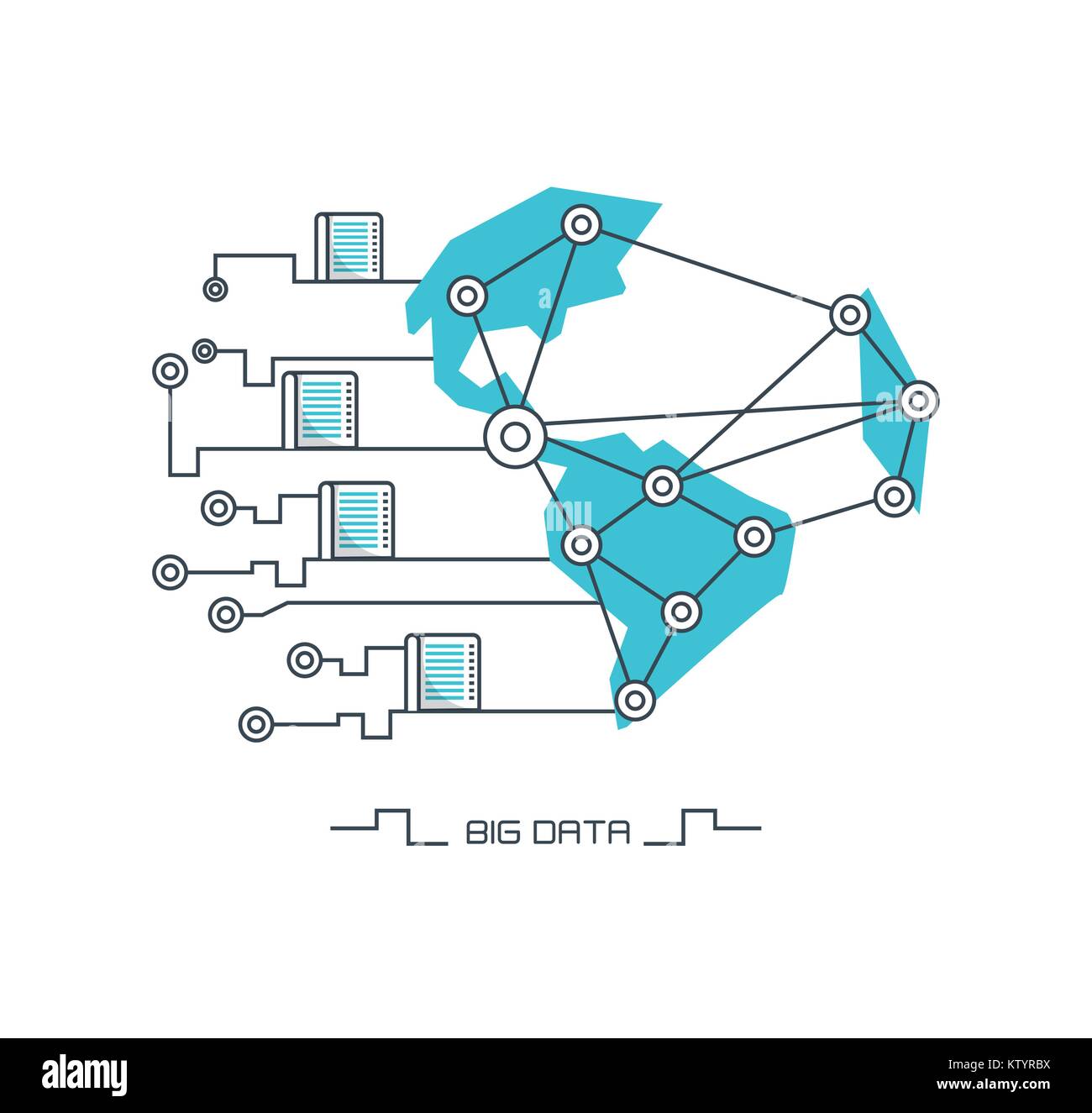 Big data design Stock Vector Image & Art - Alamy