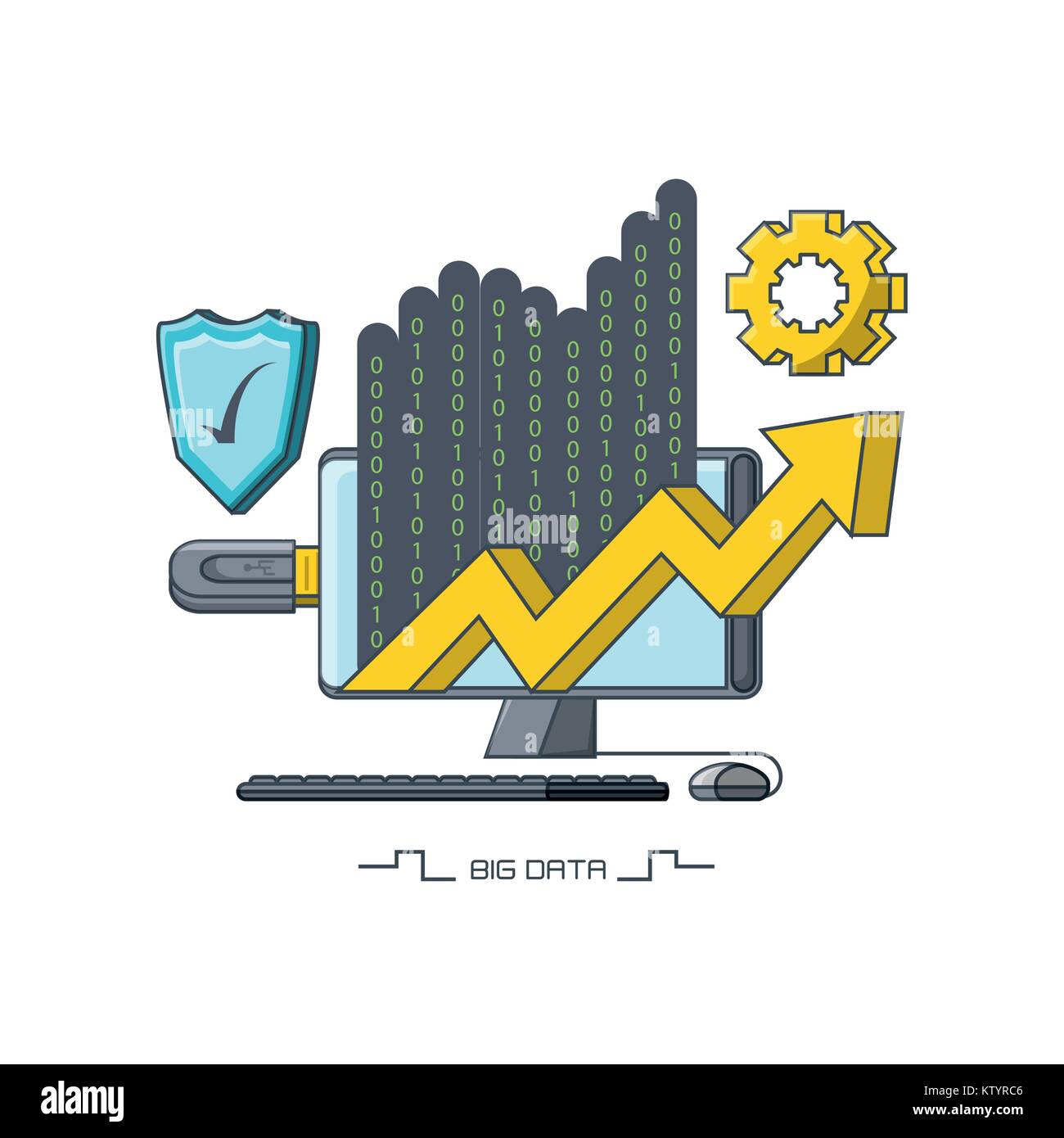 Big data design Stock Vector Image & Art - Alamy