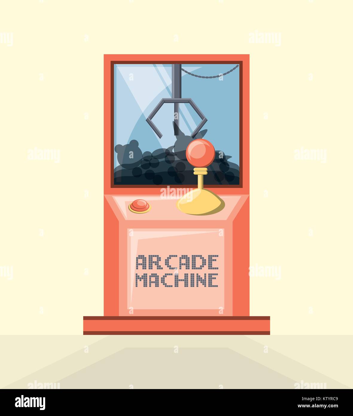 Blank arcade Stock Vector Images - Alamy