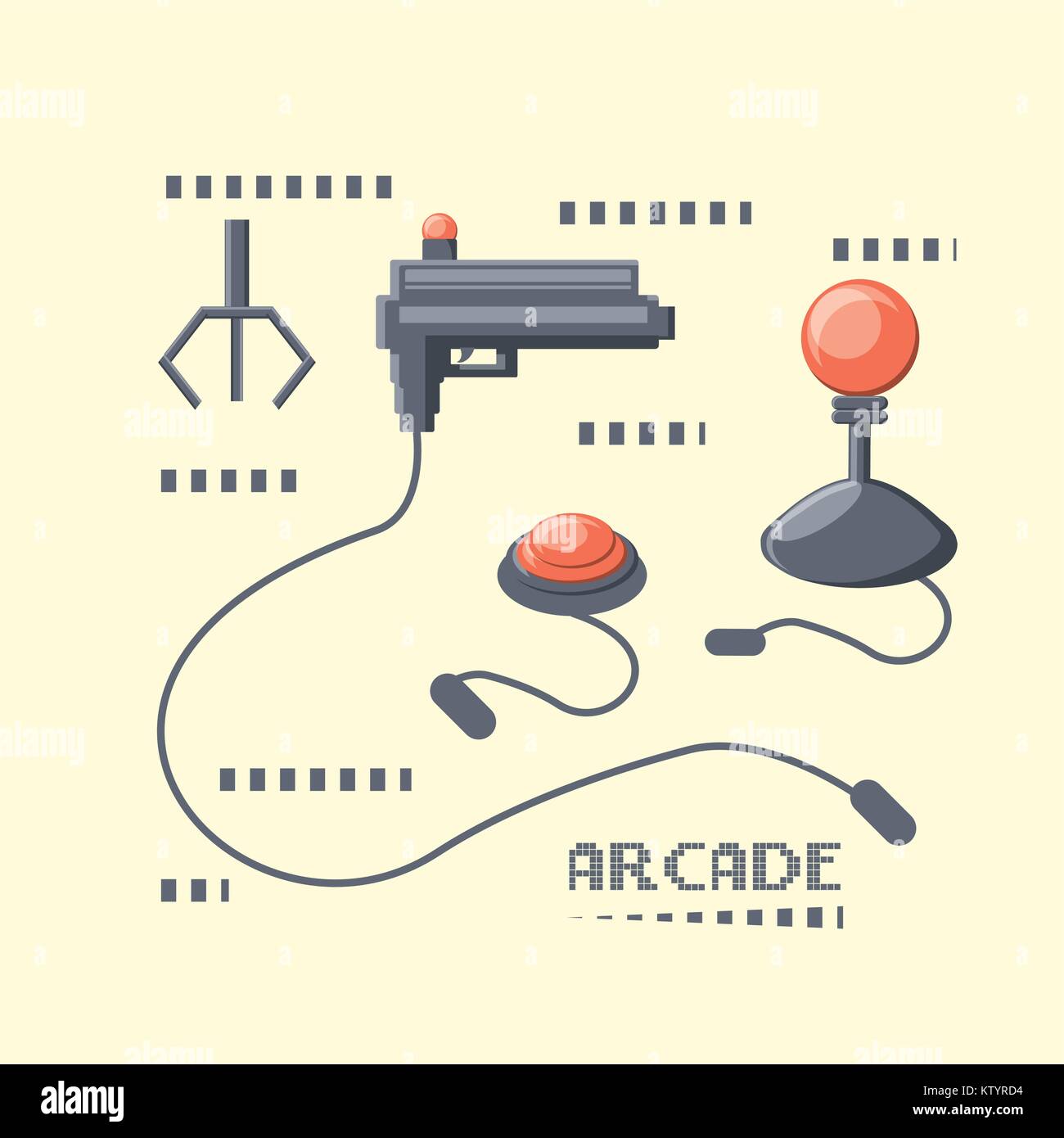 Video game shooting Stock Vector Images - Alamy