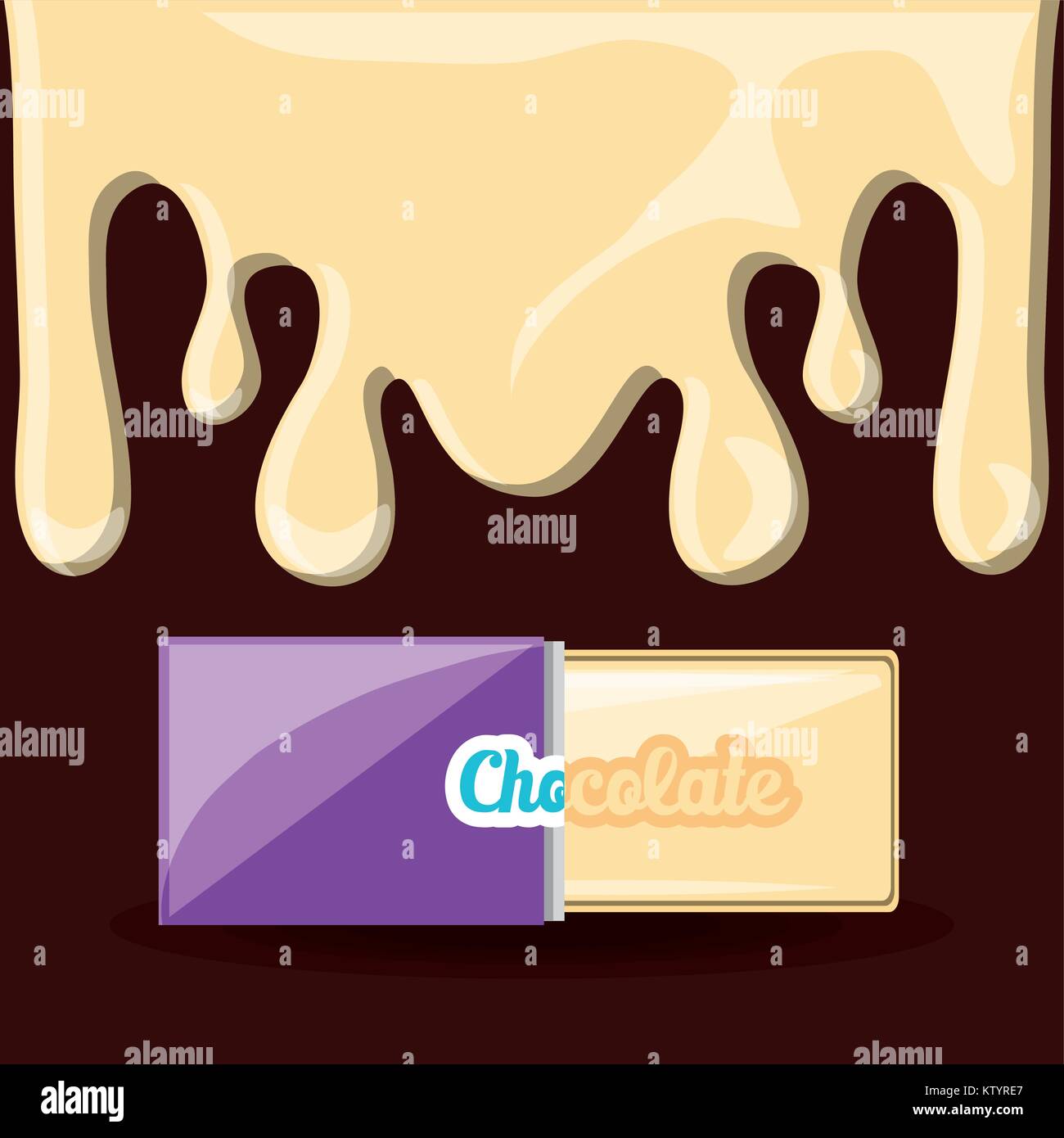 chocolate design concept Stock Vector Image & Art - Alamy