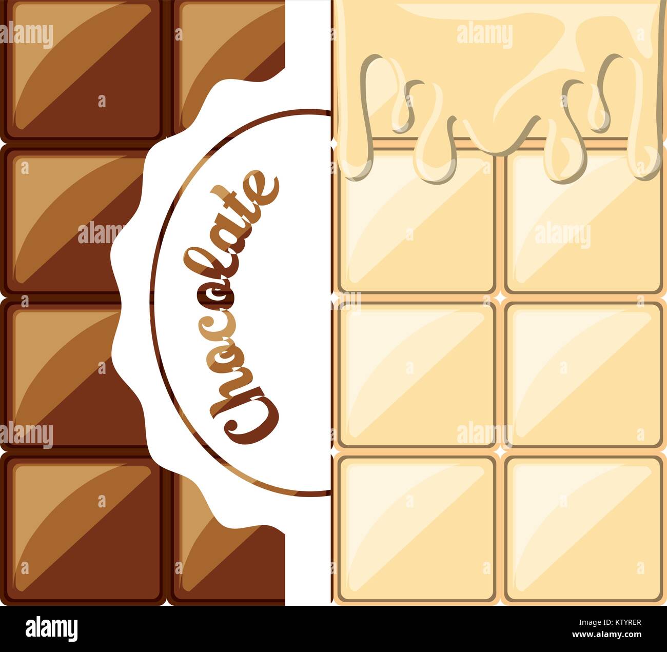 chocolate design concept Stock Vector Image & Art - Alamy