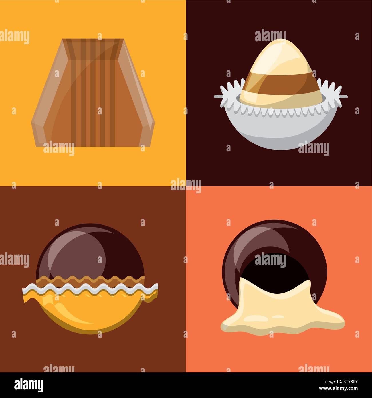 chocolate design concept Stock Vector Image & Art - Alamy