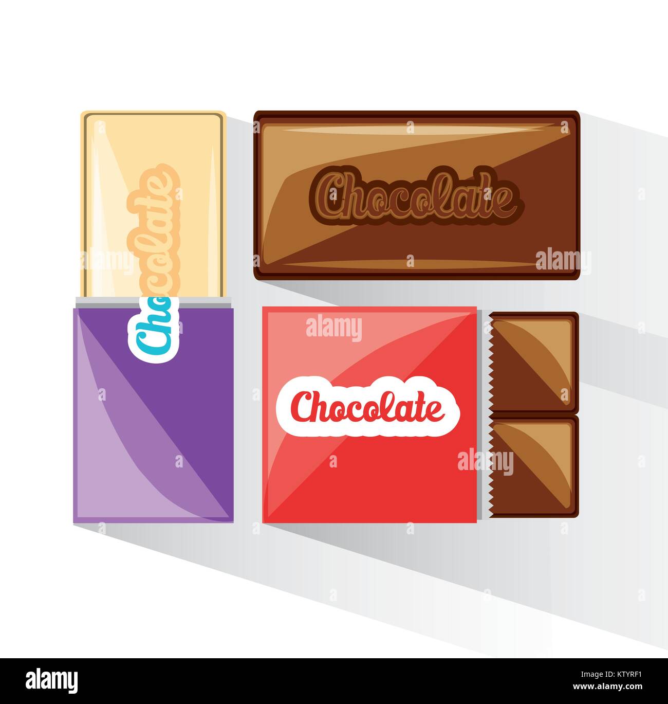 chocolate design concept Stock Vector Image & Art - Alamy