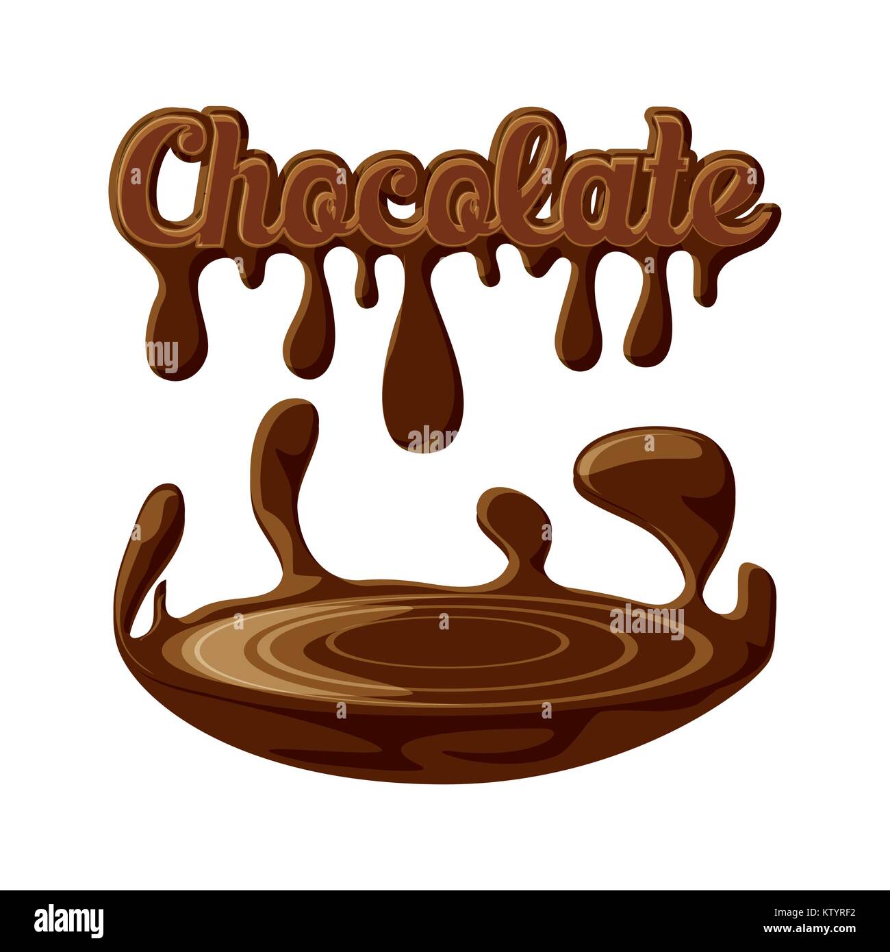 chocolate design concept Stock Vector Image & Art - Alamy