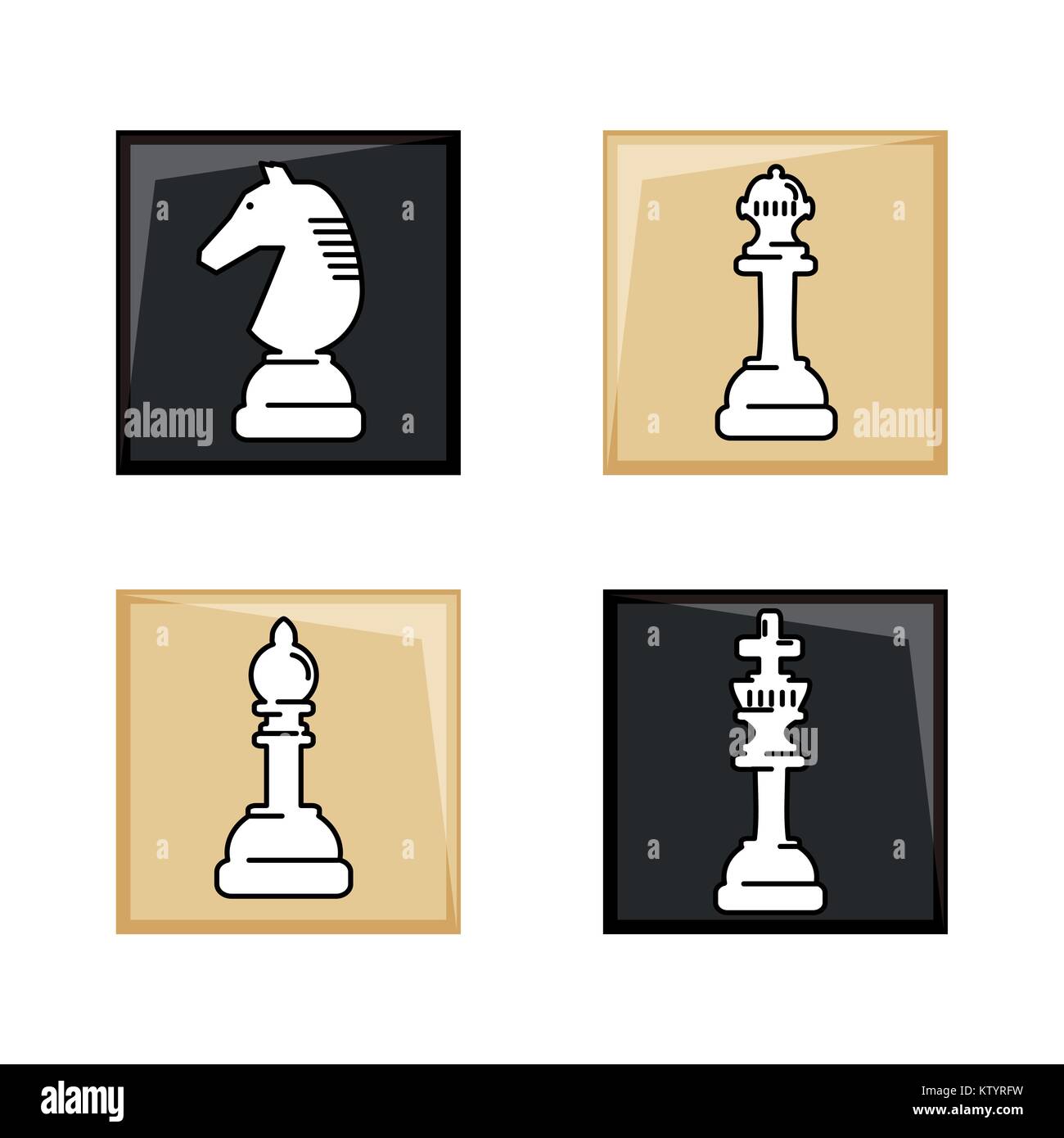 chess game design Stock Vector Image & Art - Alamy