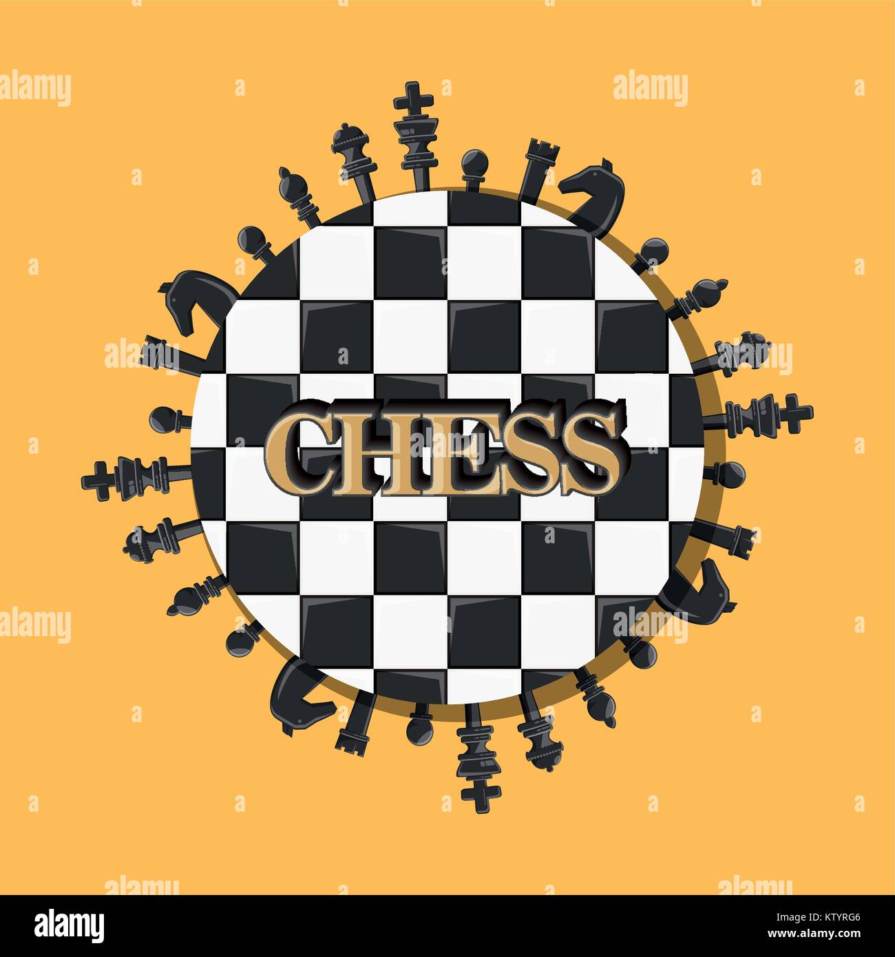 chess game design Stock Vector Image & Art - Alamy