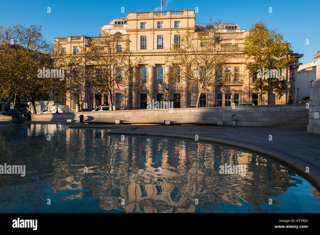 Canada House, offices of the High Commission of Canada, Trafalgar ...