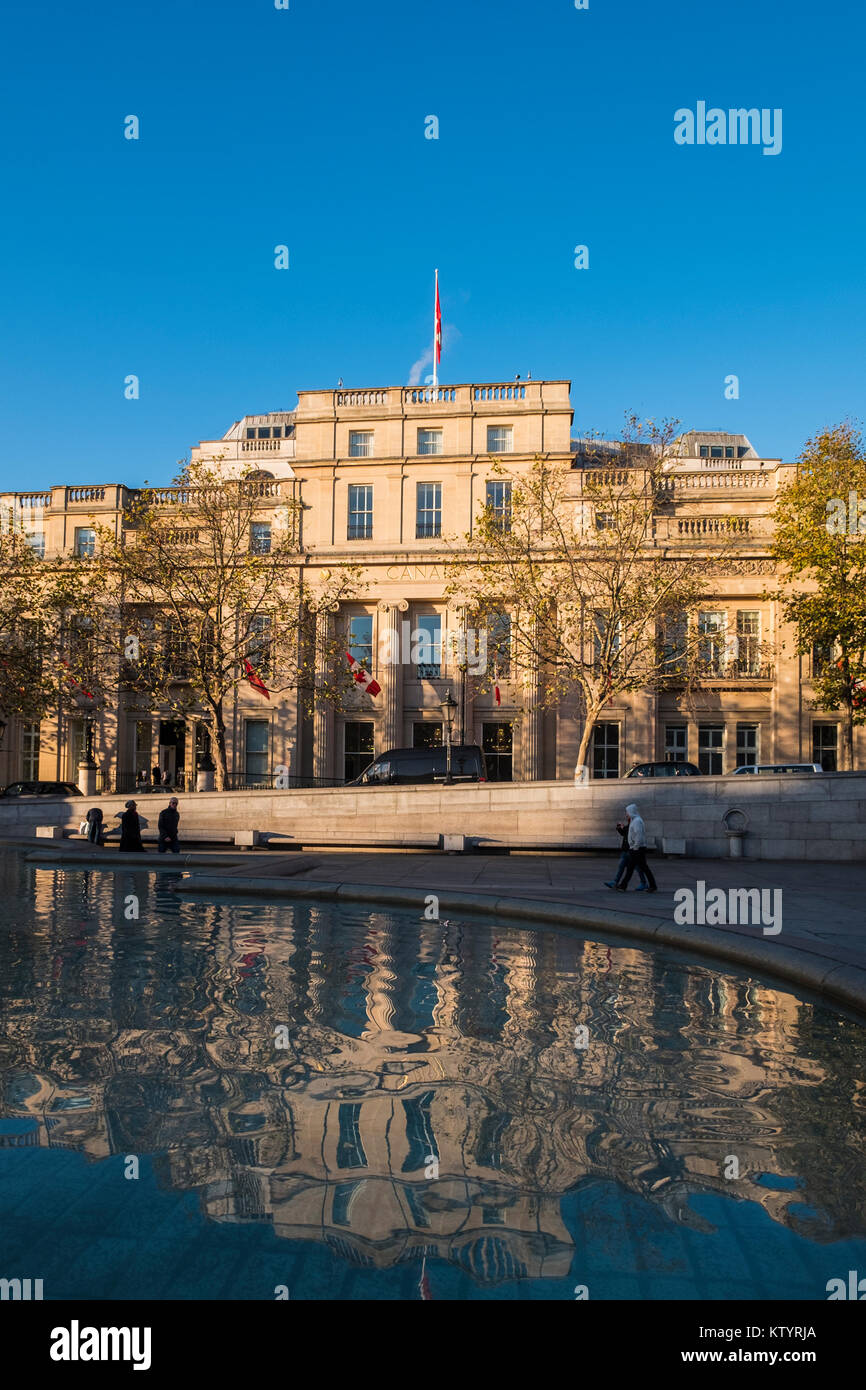 Canada House, offices of the High Commission of Canada, Trafalgar ...