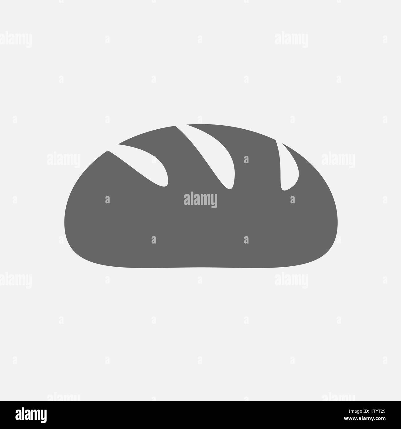 Bakery Bread food , vector icon Stock Photo - Alamy