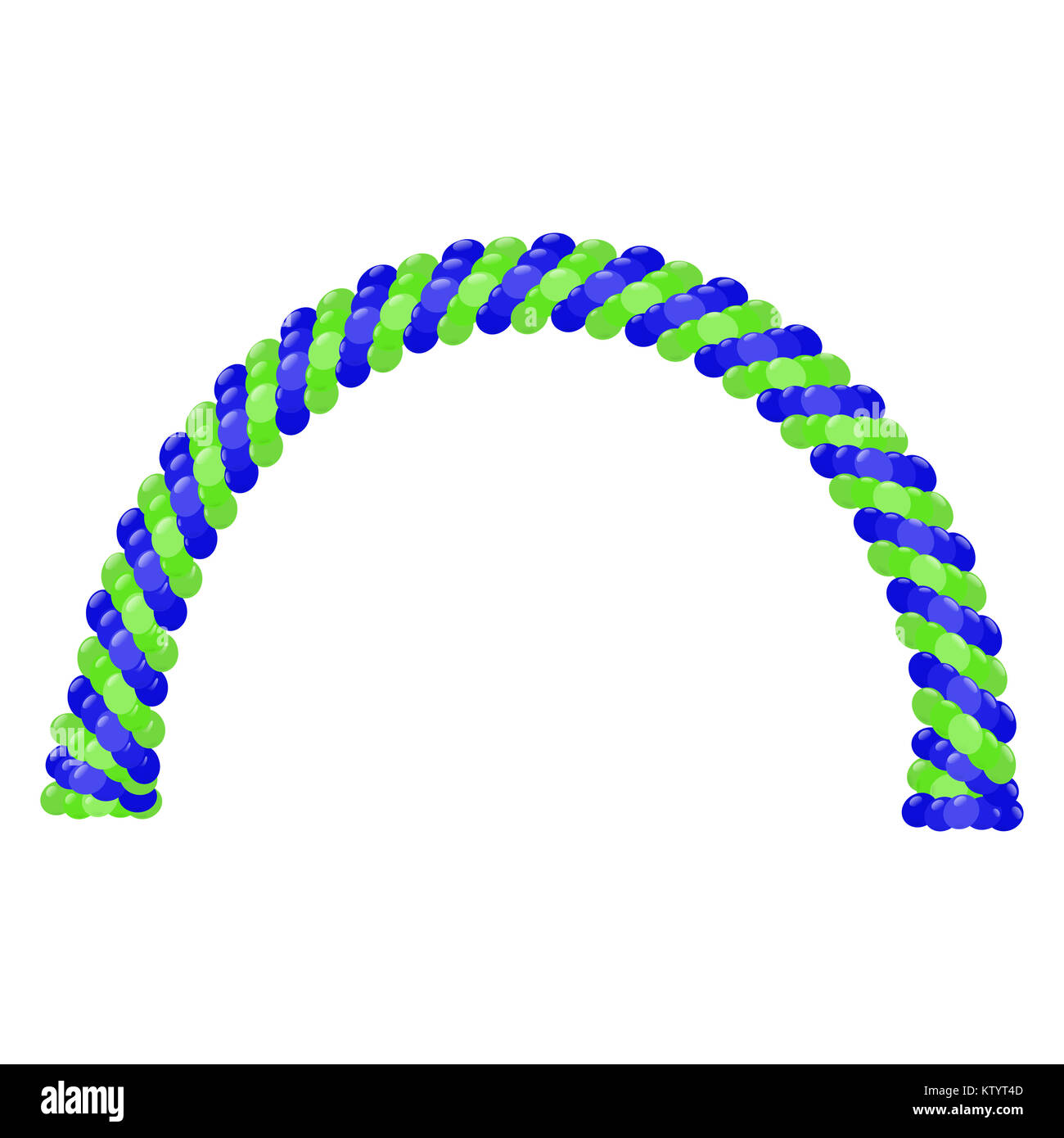 Balloon arches vector Stock Photo - Alamy