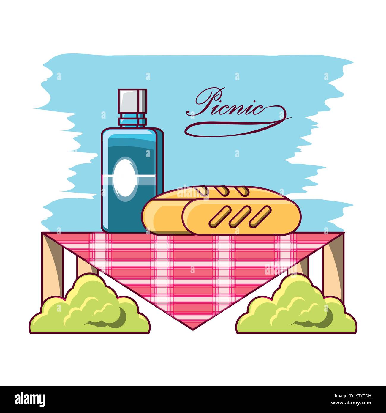 picnic design concept Stock Vector Image & Art - Alamy