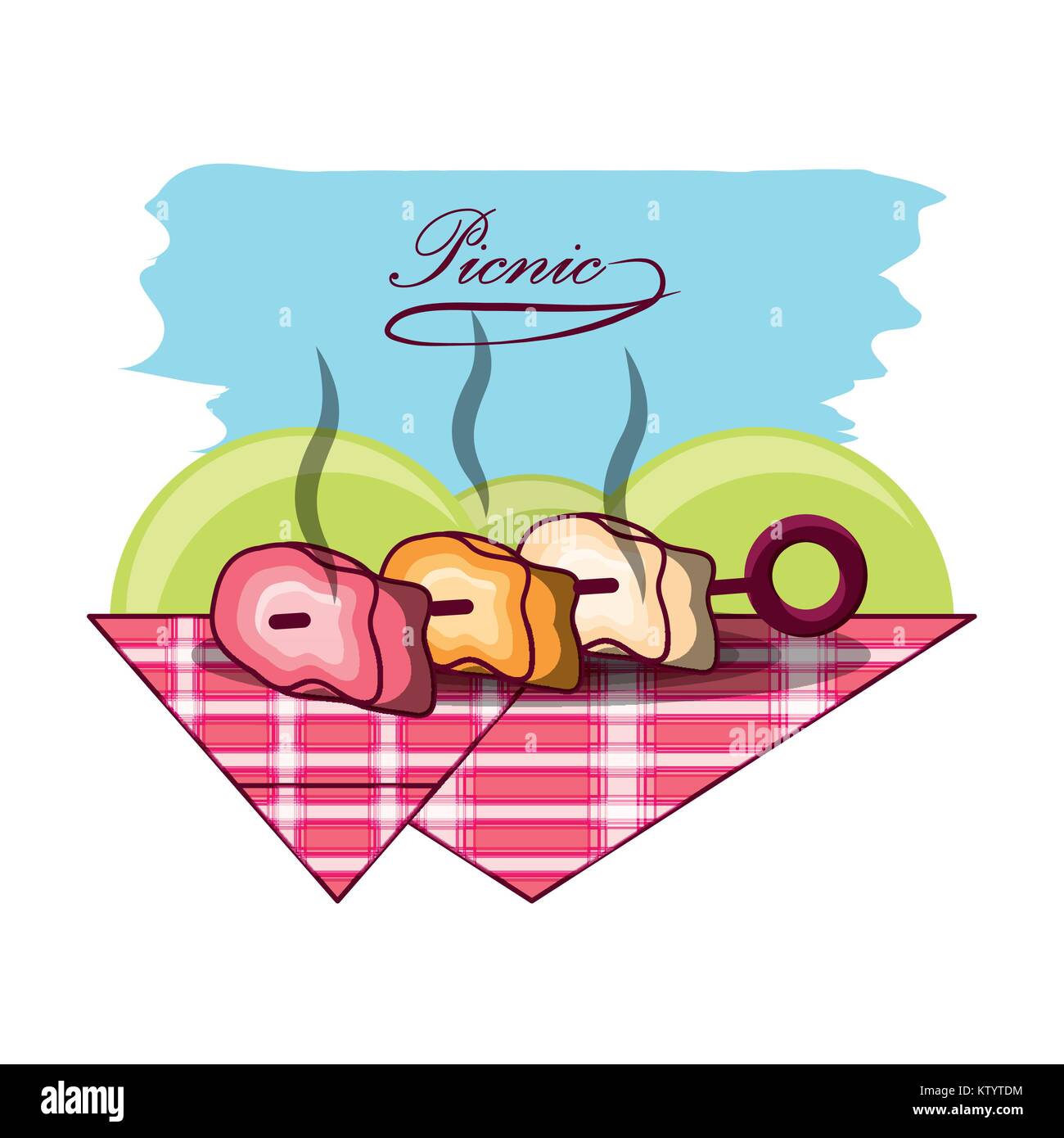 picnic design concept Stock Vector Image & Art - Alamy