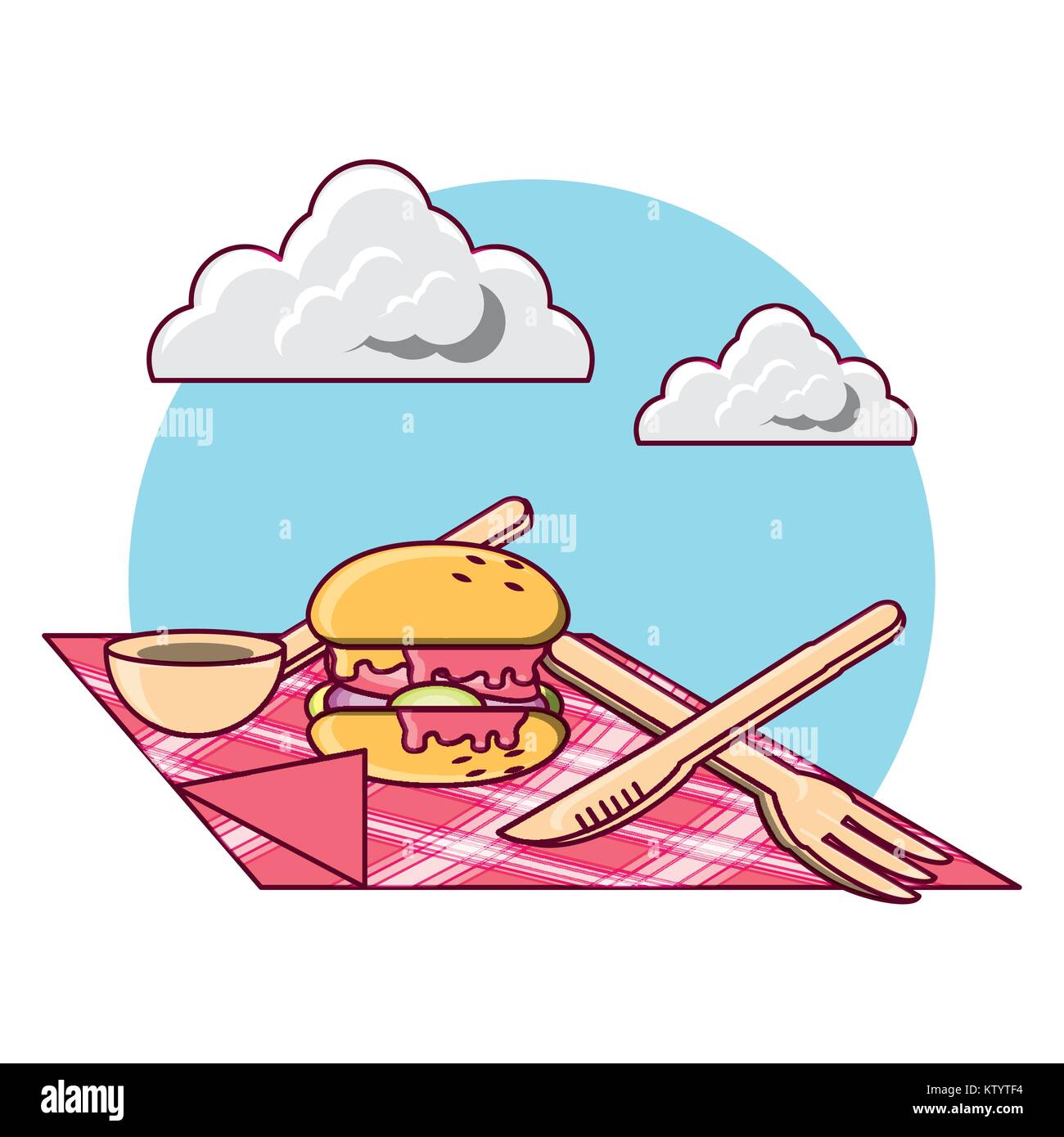 picnic design concept Stock Vector Image & Art - Alamy