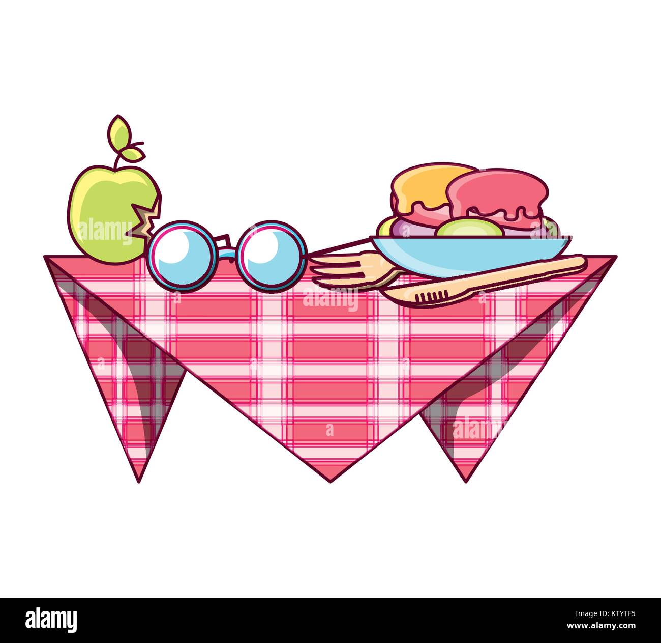 picnic design concept Stock Vector Image & Art - Alamy