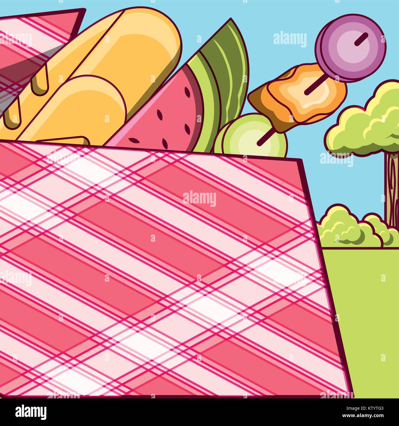 picnic design concept Stock Vector Image & Art - Alamy