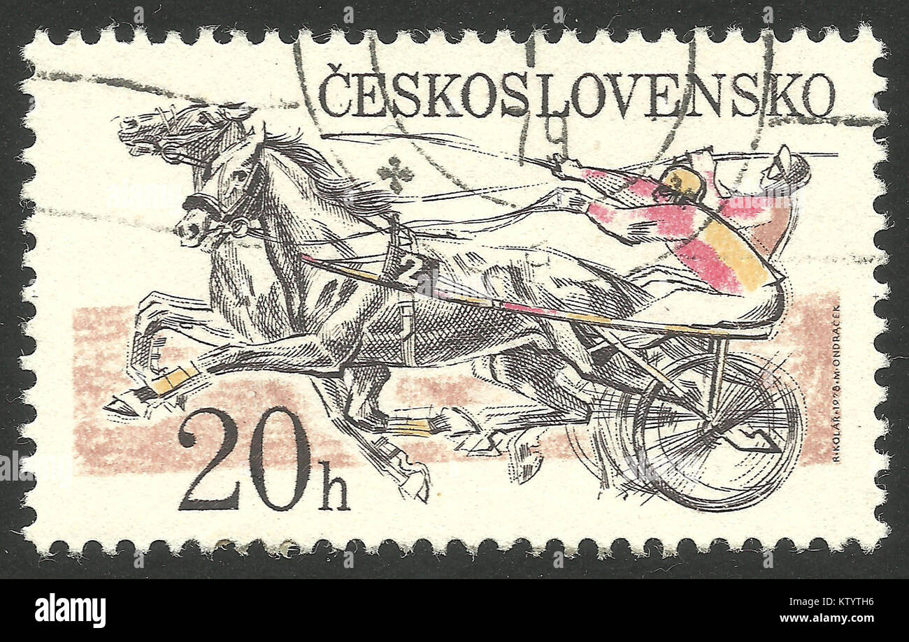 Czechoslovakia Postage Stamp Stock Photos & Czechoslovakia Postage ...