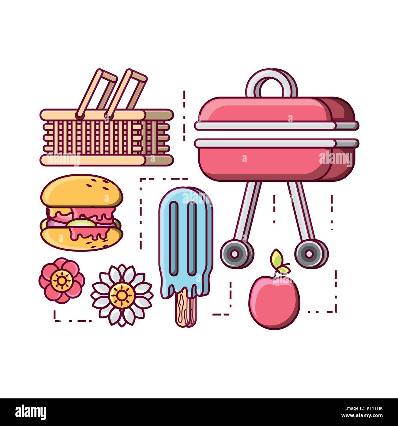picnic design concept Stock Vector Image & Art - Alamy
