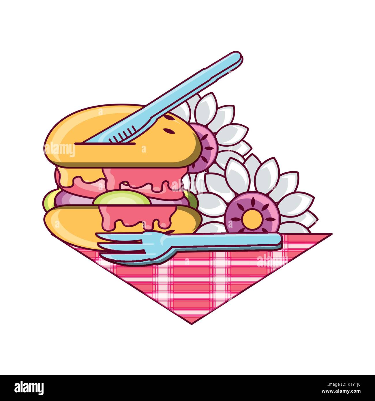 picnic design concept Stock Vector Image & Art - Alamy