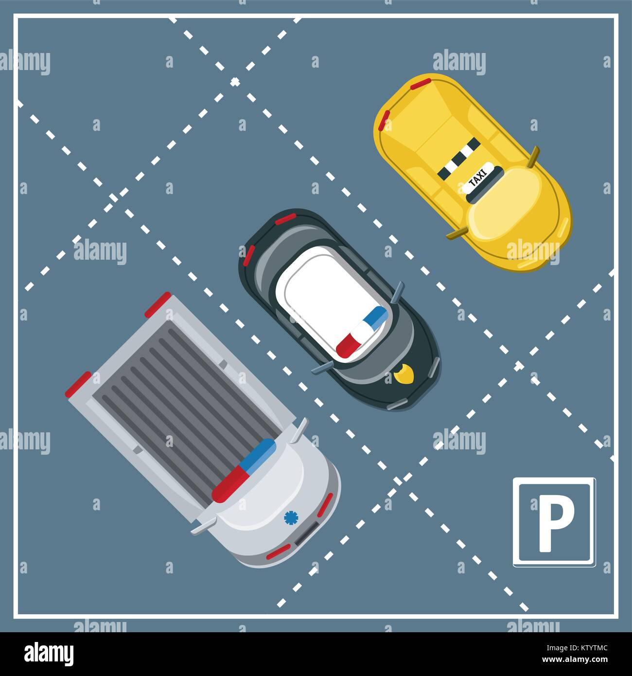 parking zone design Stock Vector Image & Art - Alamy