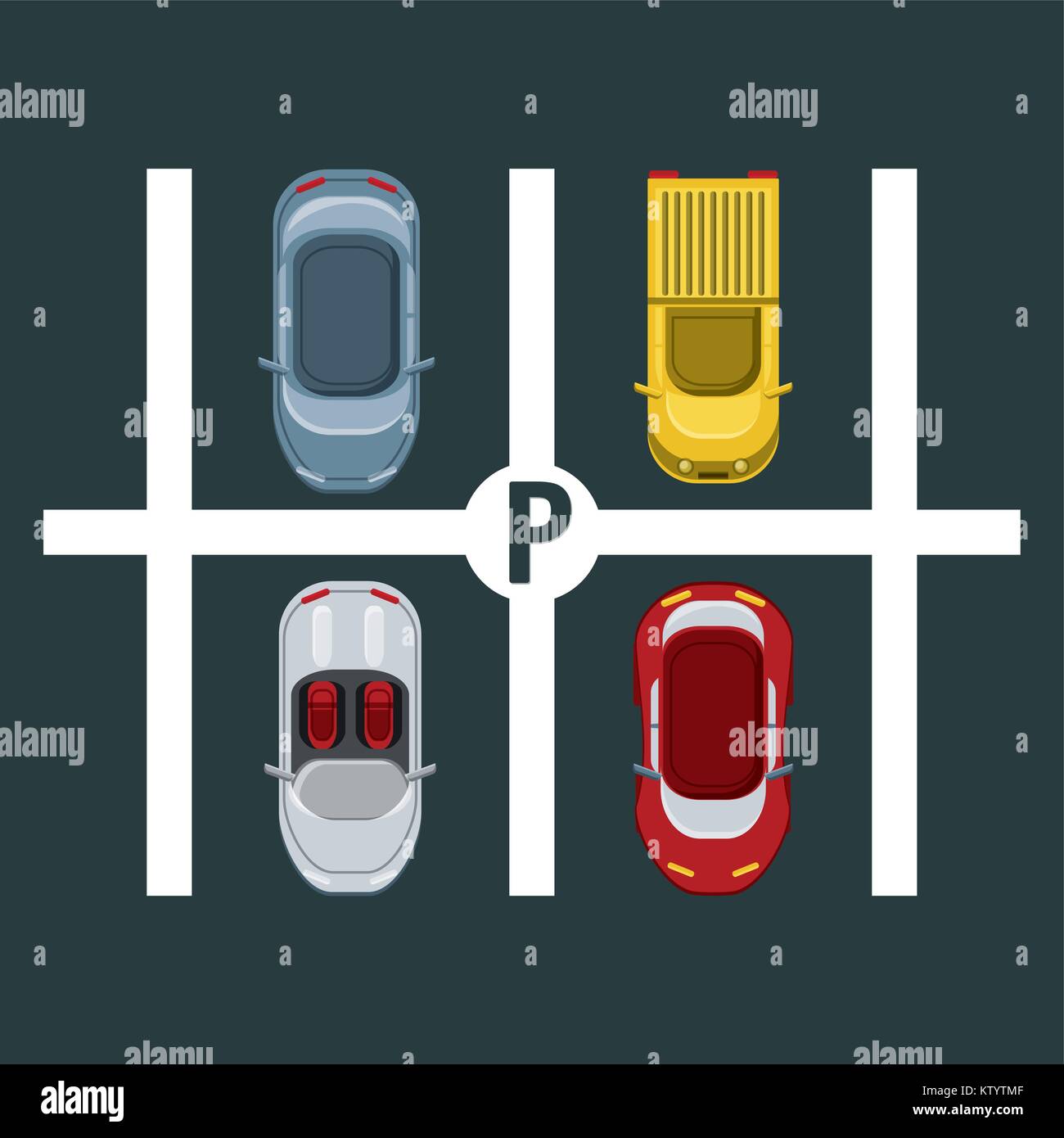 parking zone design Stock Vector Image & Art - Alamy