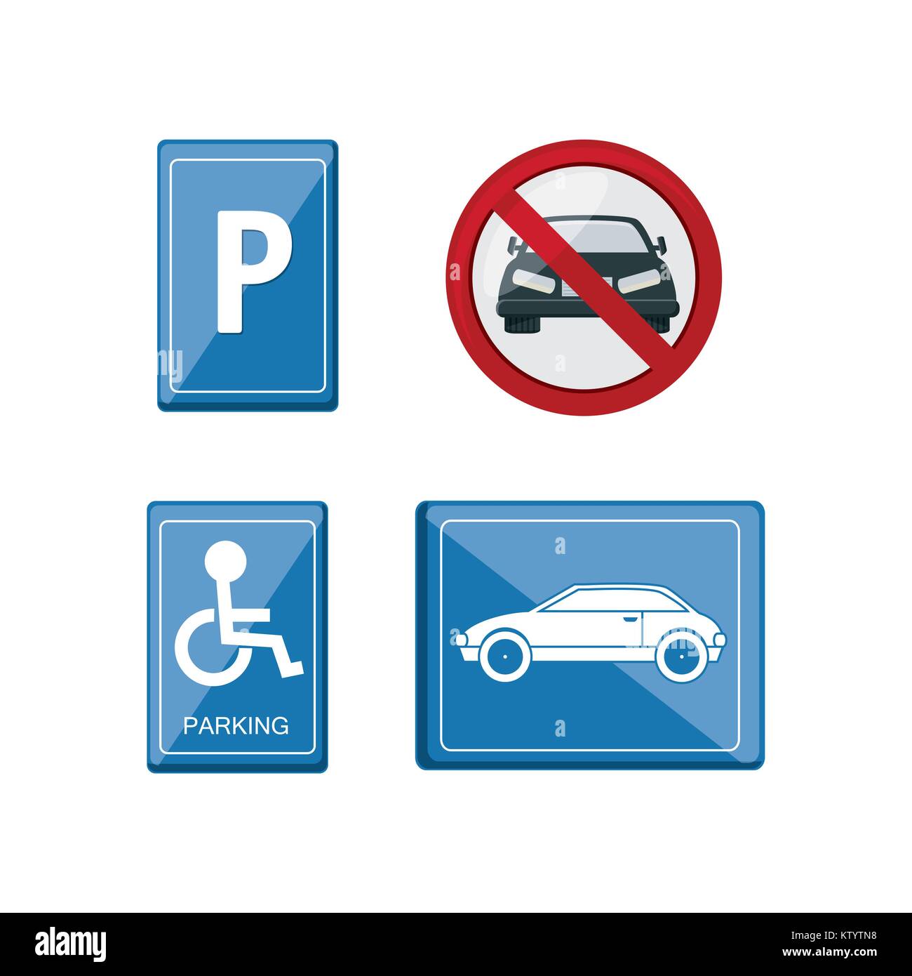 parking zone design Stock Vector Image & Art - Alamy