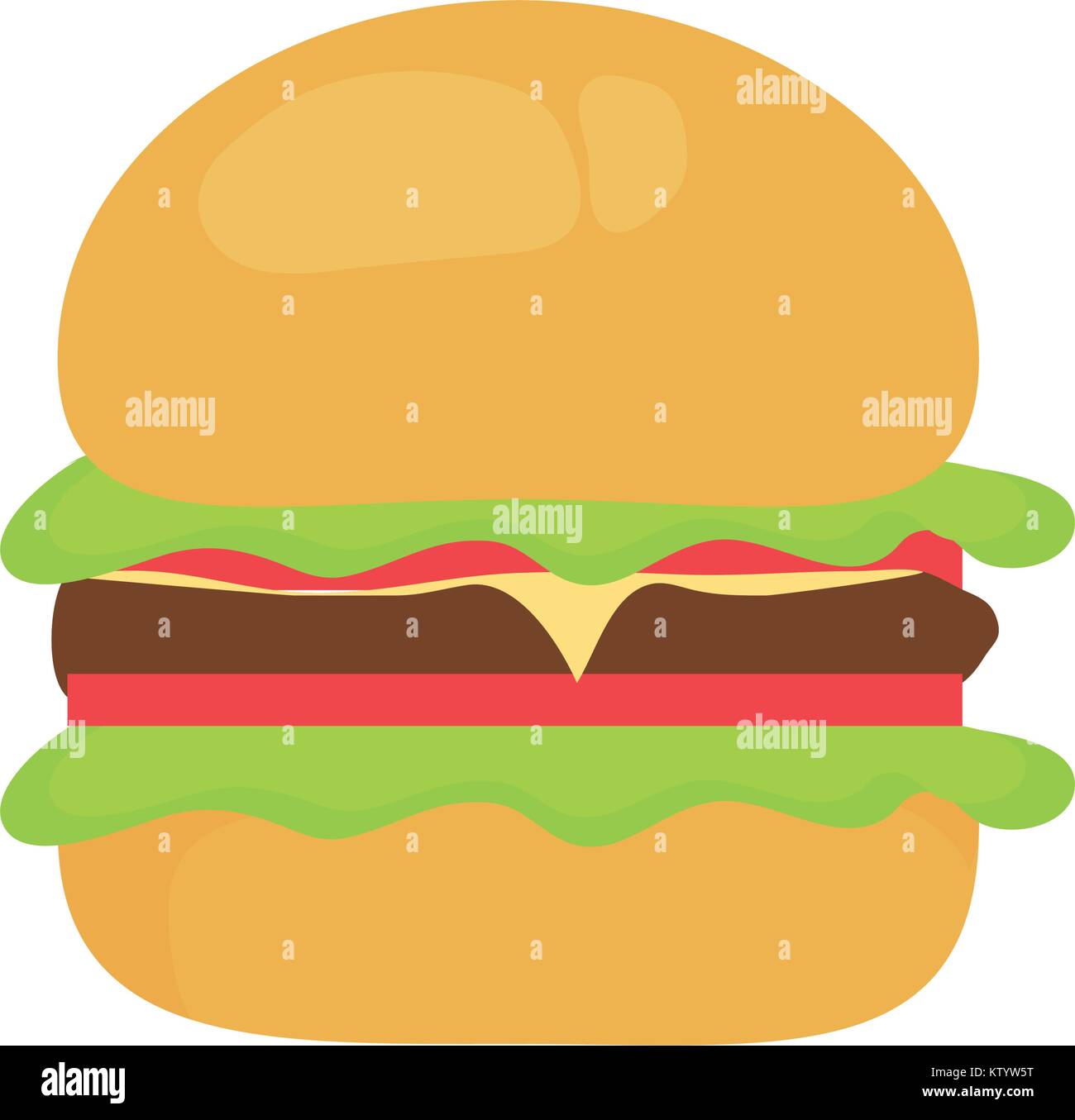 burguer vector illustration Stock Vector Image & Art - Alamy