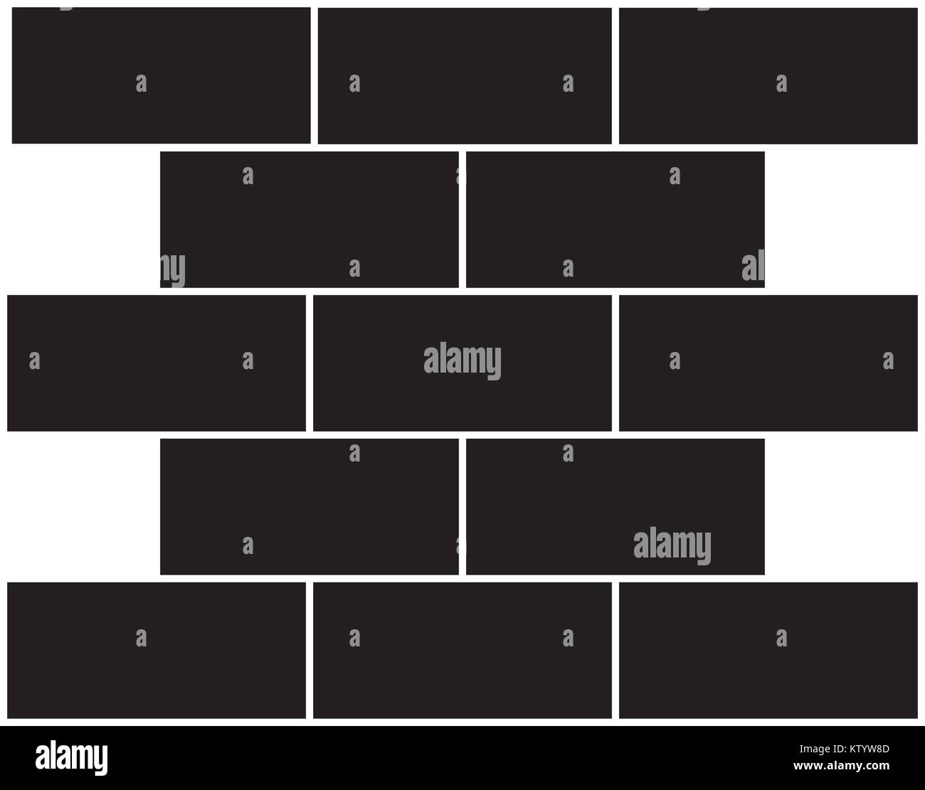 bricks wall pile icon vector illustration design Stock Vector Image ...