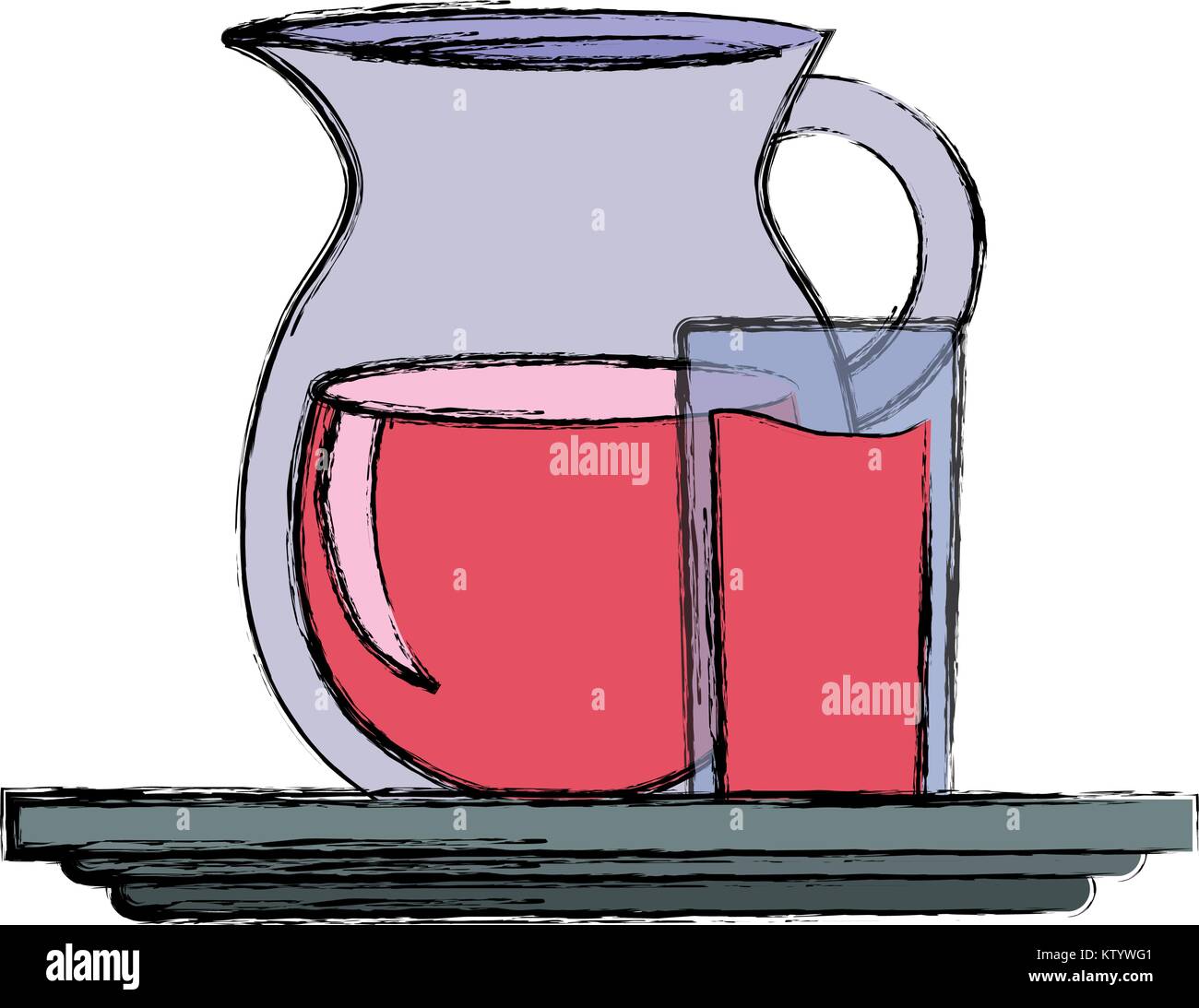 juice jar vector illustration Stock Vector Image & Art - Alamy