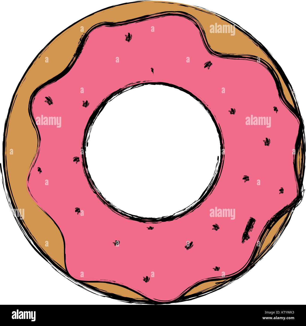 donut vector illustration Stock Vector Image & Art - Alamy