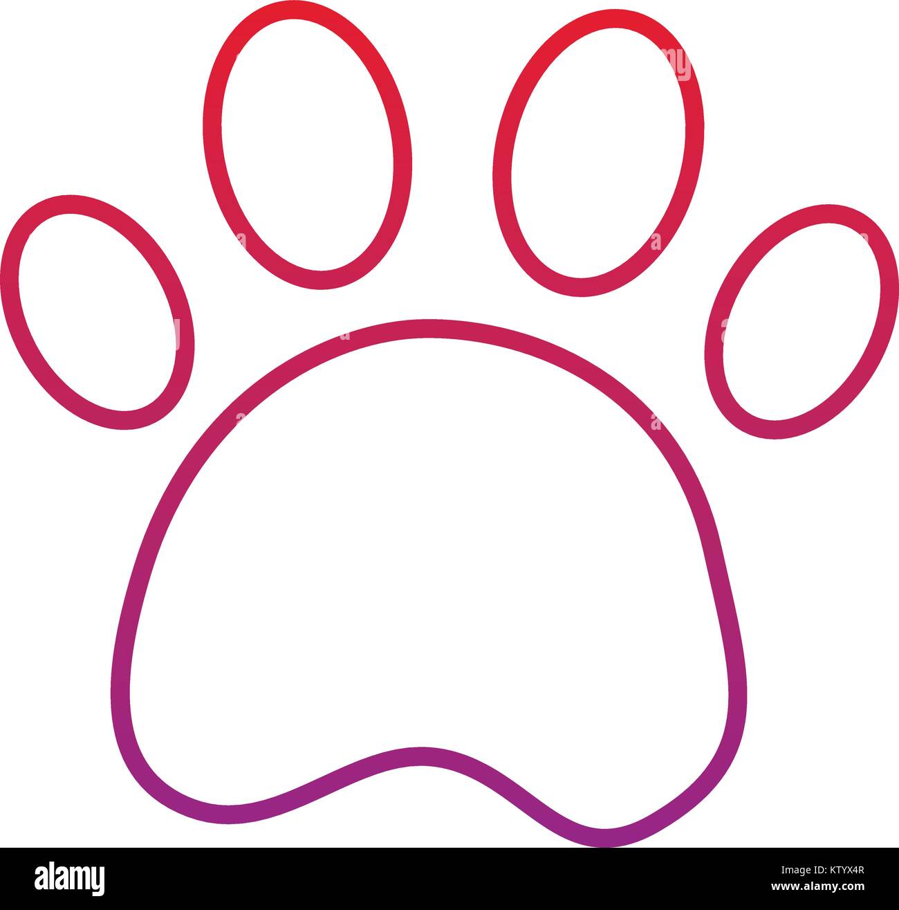 Bird Claw Print